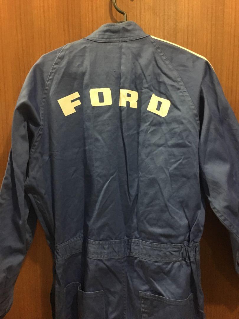 FORD overalls vtg, Men's Fashion, Coats, Jackets and Outerwear on Carousell