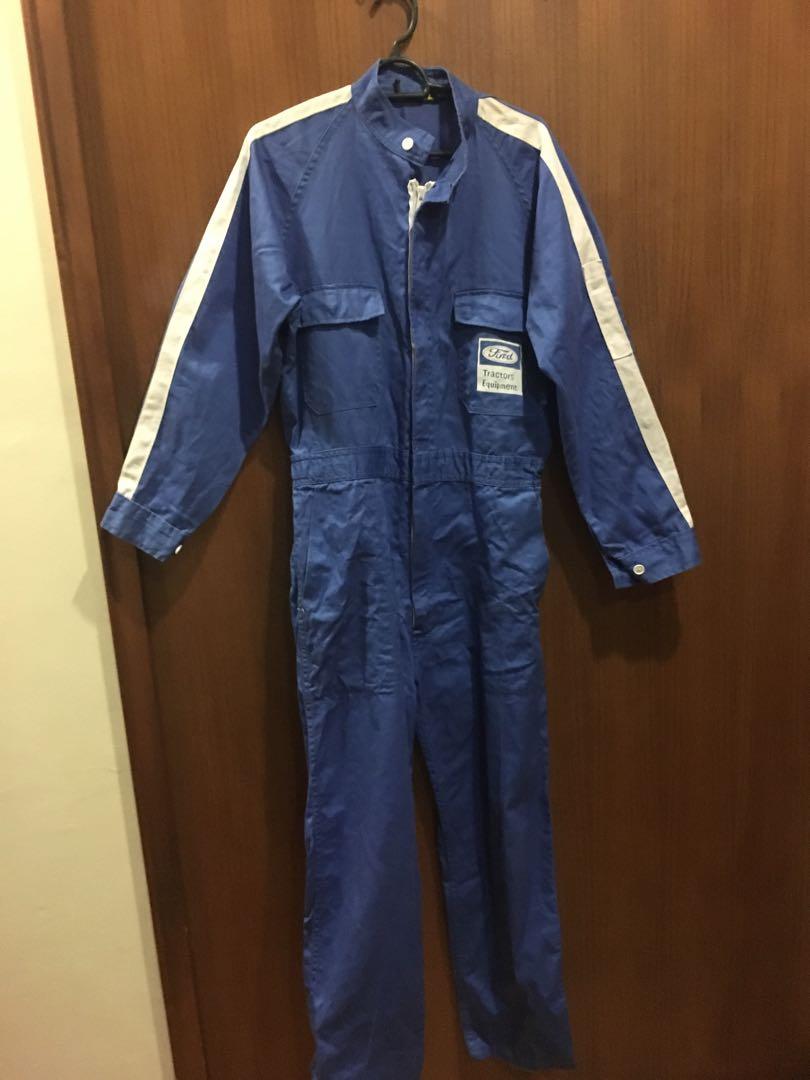 FORD overalls vtg, Men's Fashion, Coats, Jackets and Outerwear on Carousell