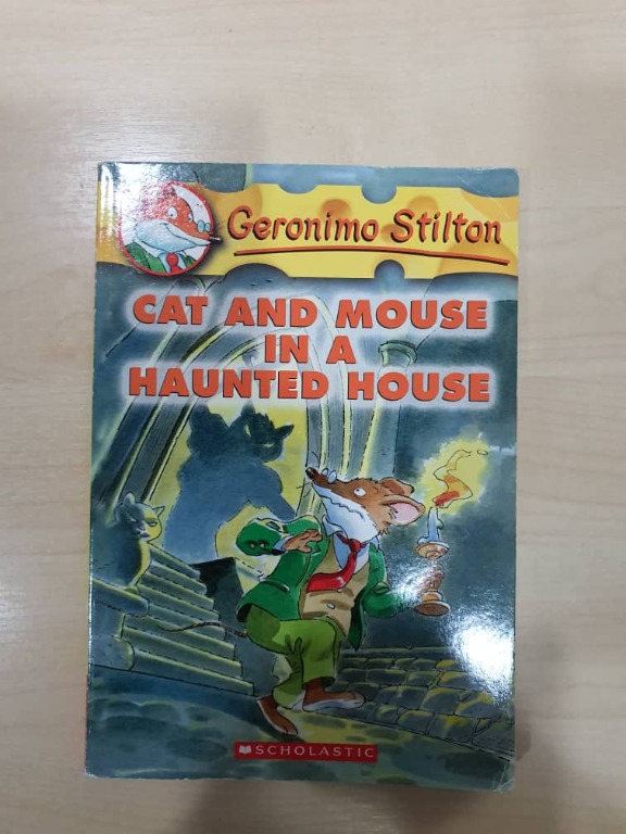 Geronimo Stilton Cat & Mouse in a haunted house, Hobbies & Toys, Books ...
