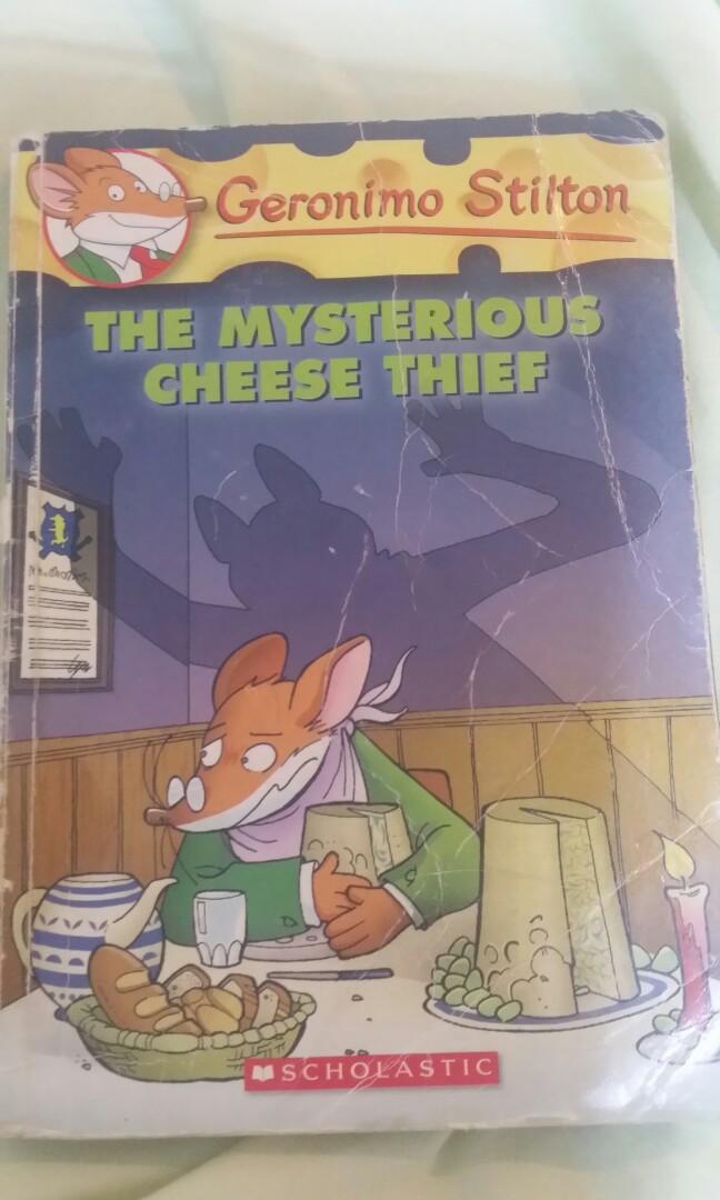 Geronimo Stilton The Mysterious Cheese Thief, Hobbies & Toys, Books ...