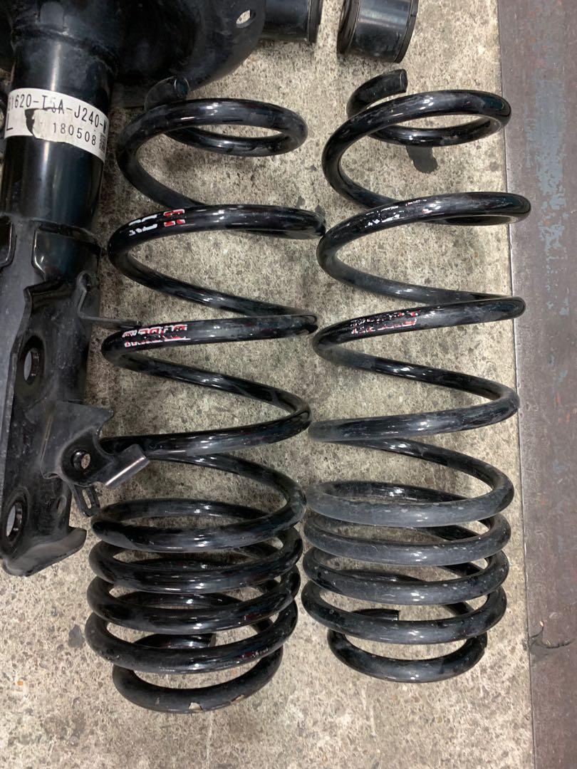 Honda Jazz GK5 shock absorber with RSR TI2000 spring, Car Accessories ...