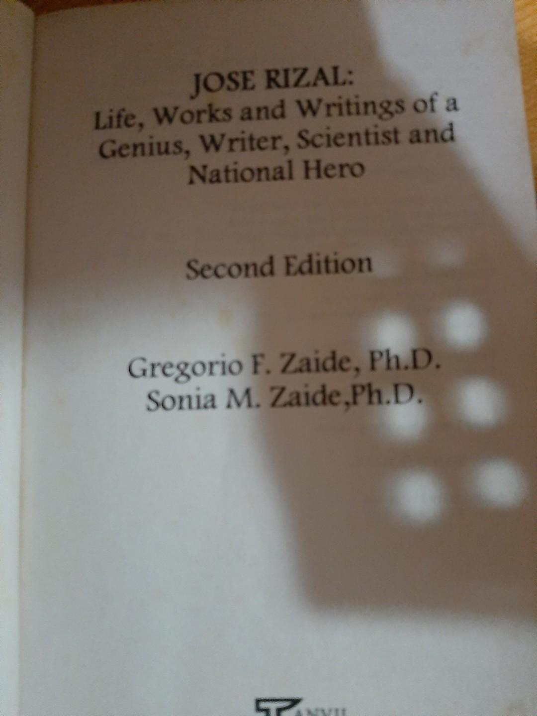 Jose Rizal Book, Hobbies & Toys, Memorabilia & Collectibles, Religious ...