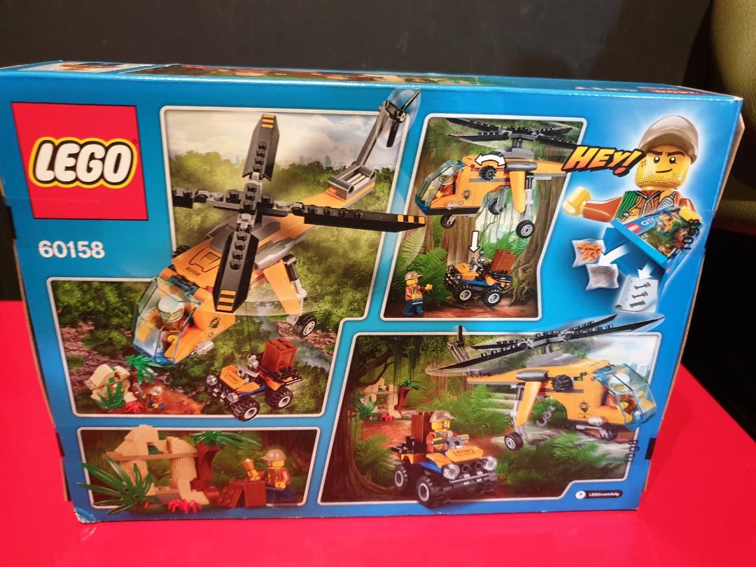 LEGO CITY 60158 - JUNGLE CARGO HELICOPTER, Hobbies & Toys, Toys & Games ...