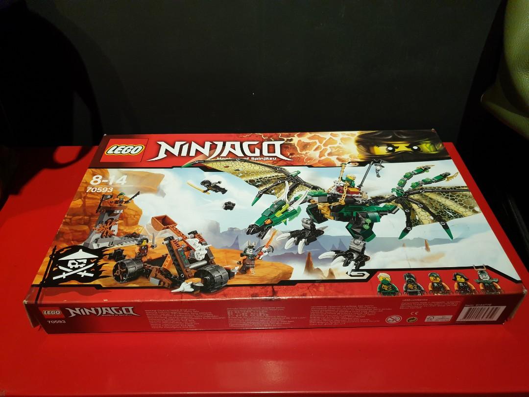 Lego Ninjago - 70593. The Green NRG Dragon, Hobbies & Toys, Toys ...