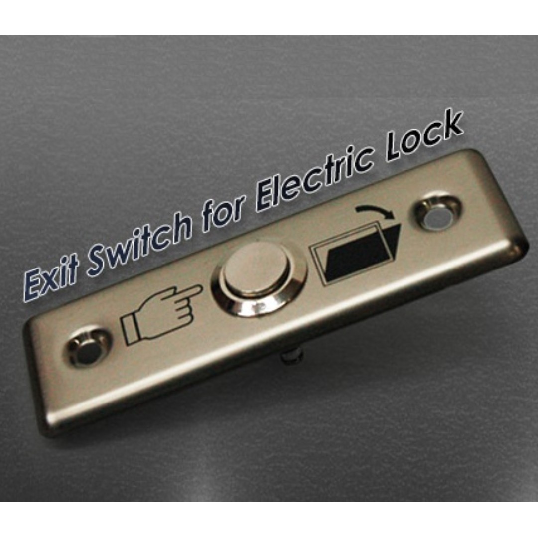 Metal Door Push Button MINI, Furniture & Home Living, Security & Locks ...