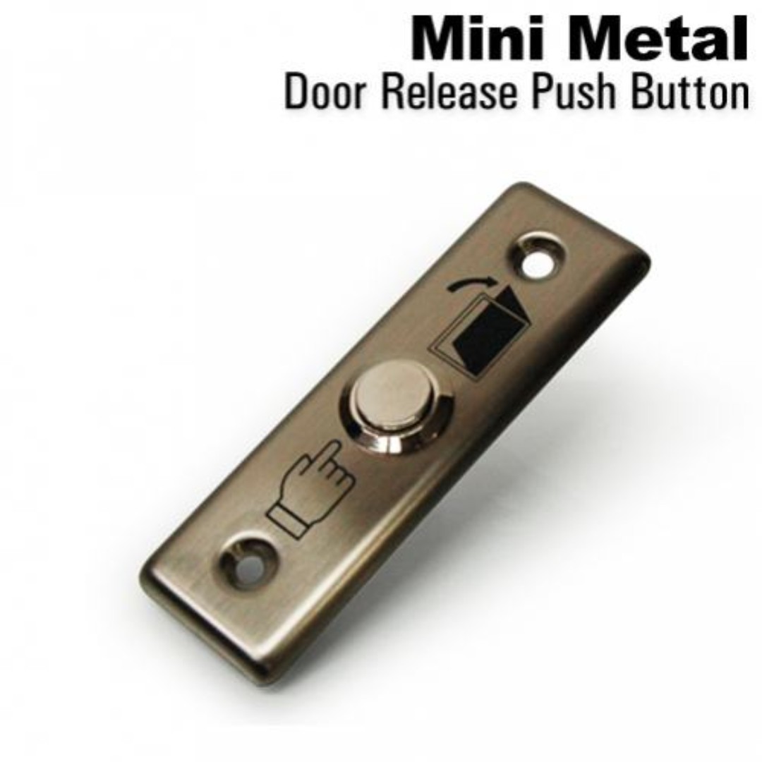 Mini Metal Door Release Push Button 8WE, Furniture & Home Living ...
