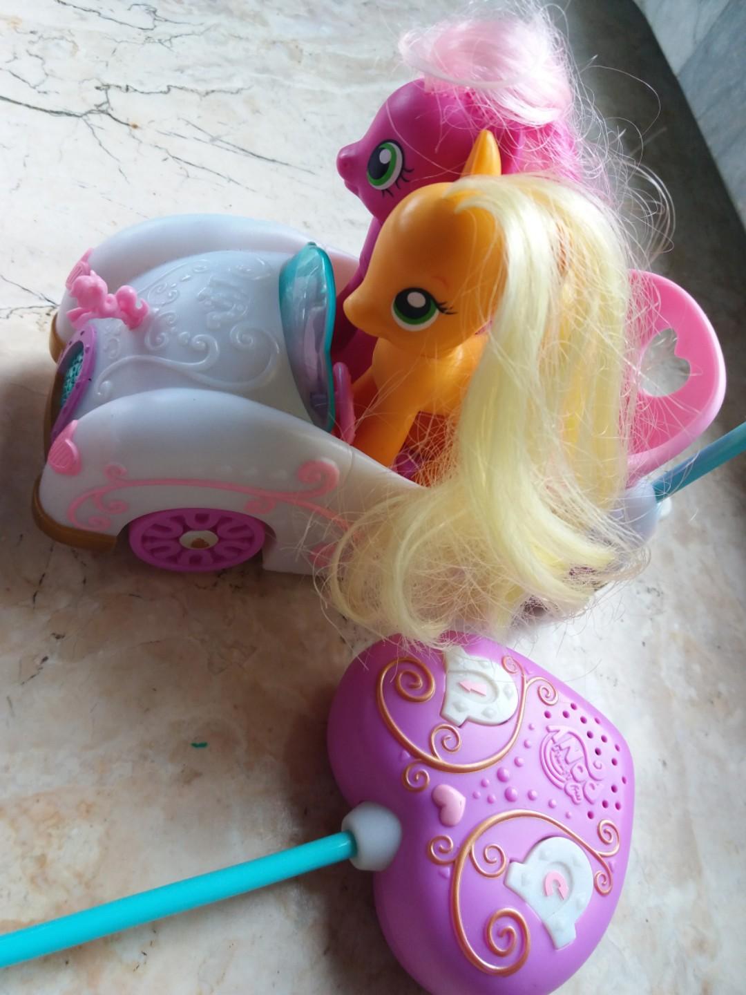 My Little Pony Remote controlled car and Pink Panther Wall clock ...