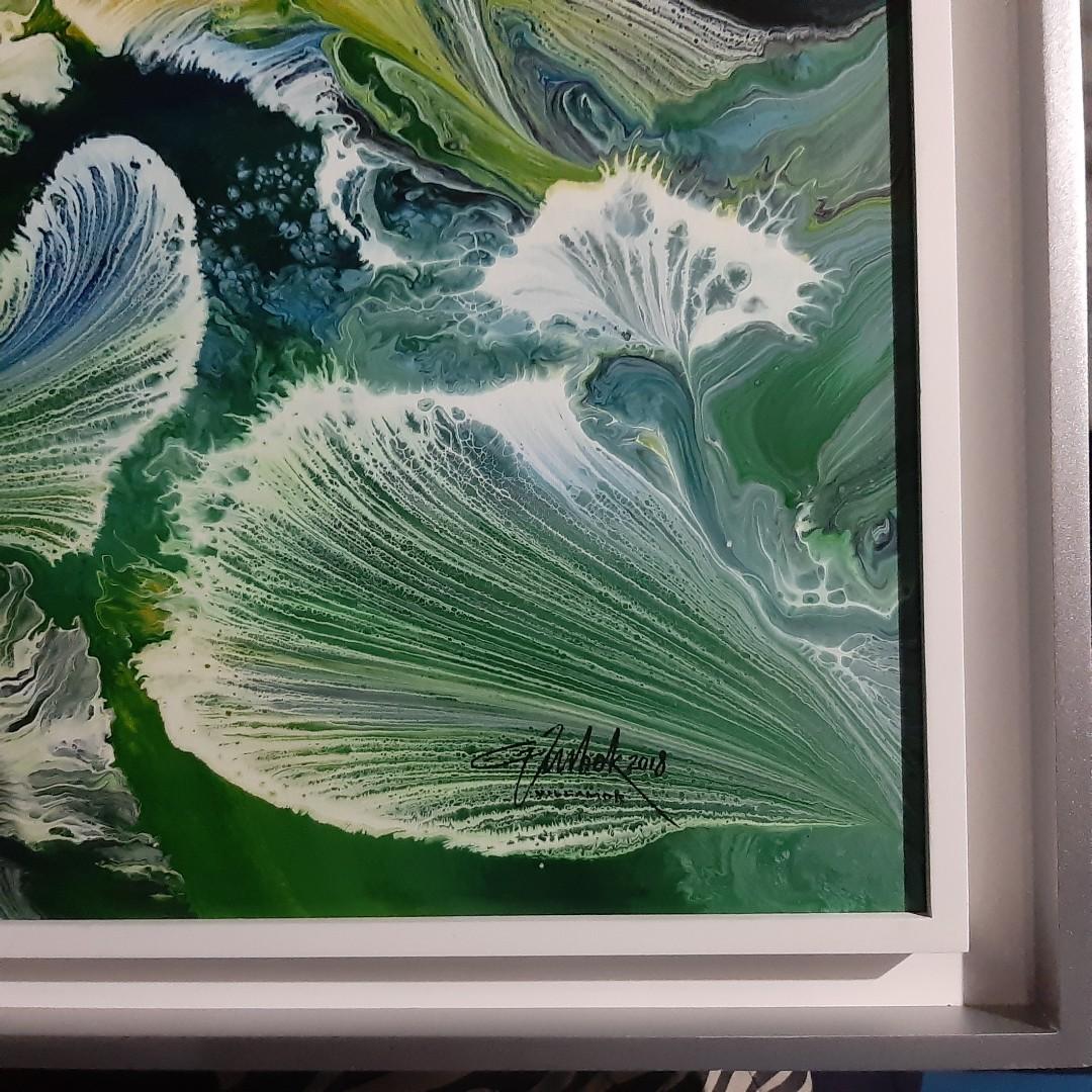 Ombok Villamor "Peaceful Reflection" with Certificate of Authenticity ...