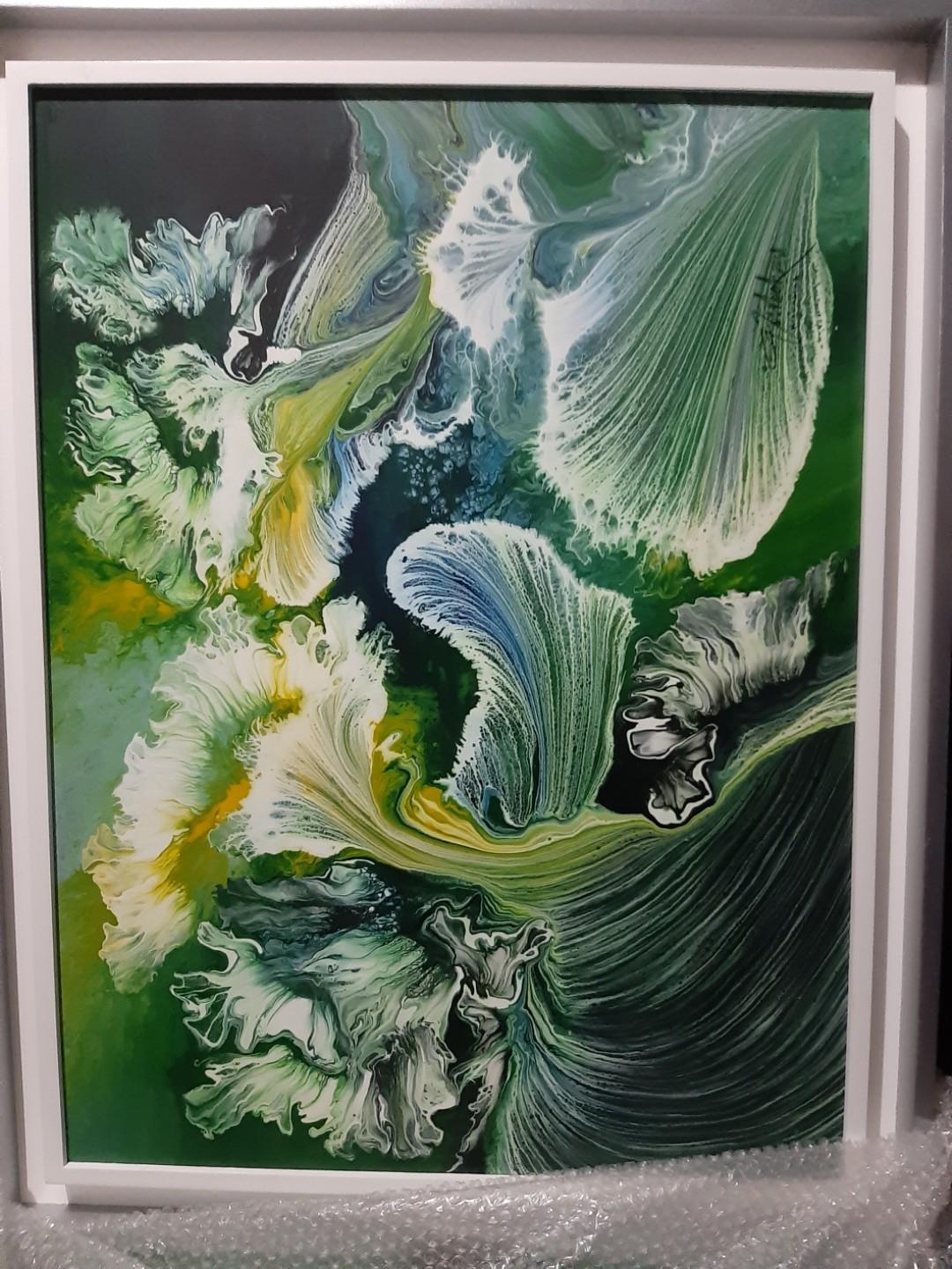 Ombok Villamor "Peaceful Reflection" with Certificate of Authenticity ...