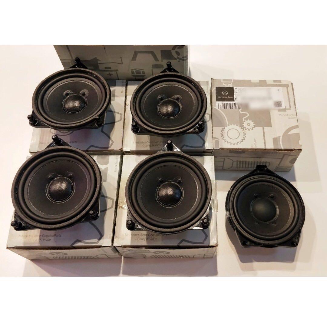 Mercedes Benz Original Burmester Speakers for Doors & Center Mid, Car ...