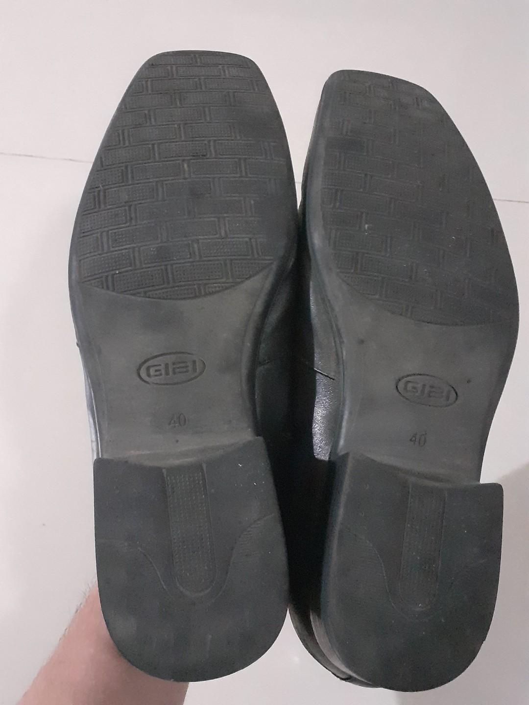 Original Gibi Black/Formal/Dress/Leather Shoes [PRE-LOVED/USED], Men's ...