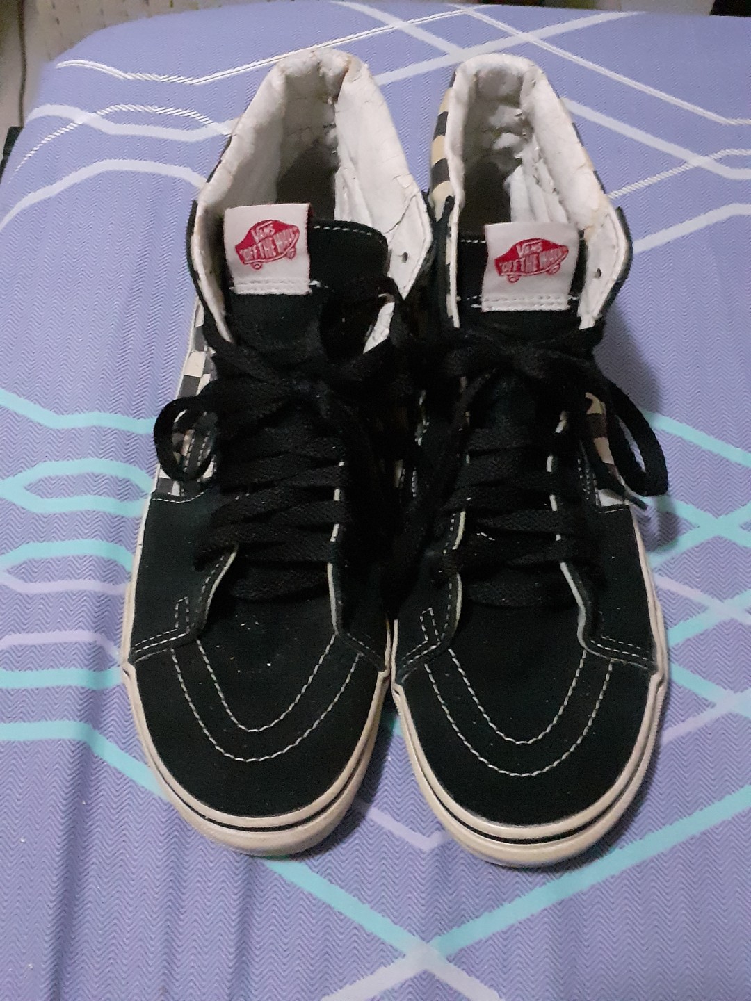 Original Vans High-Cut Shoes [PRE-LOVED/USED] for Men and Women, Men's ...