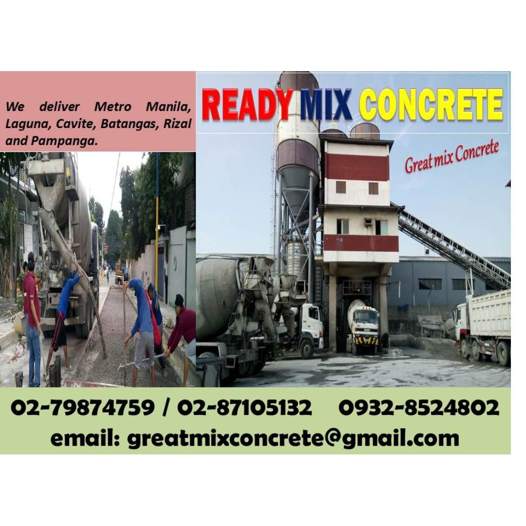 READY MIX CONCRETE, Commercial & Industrial, Construction & Building ...