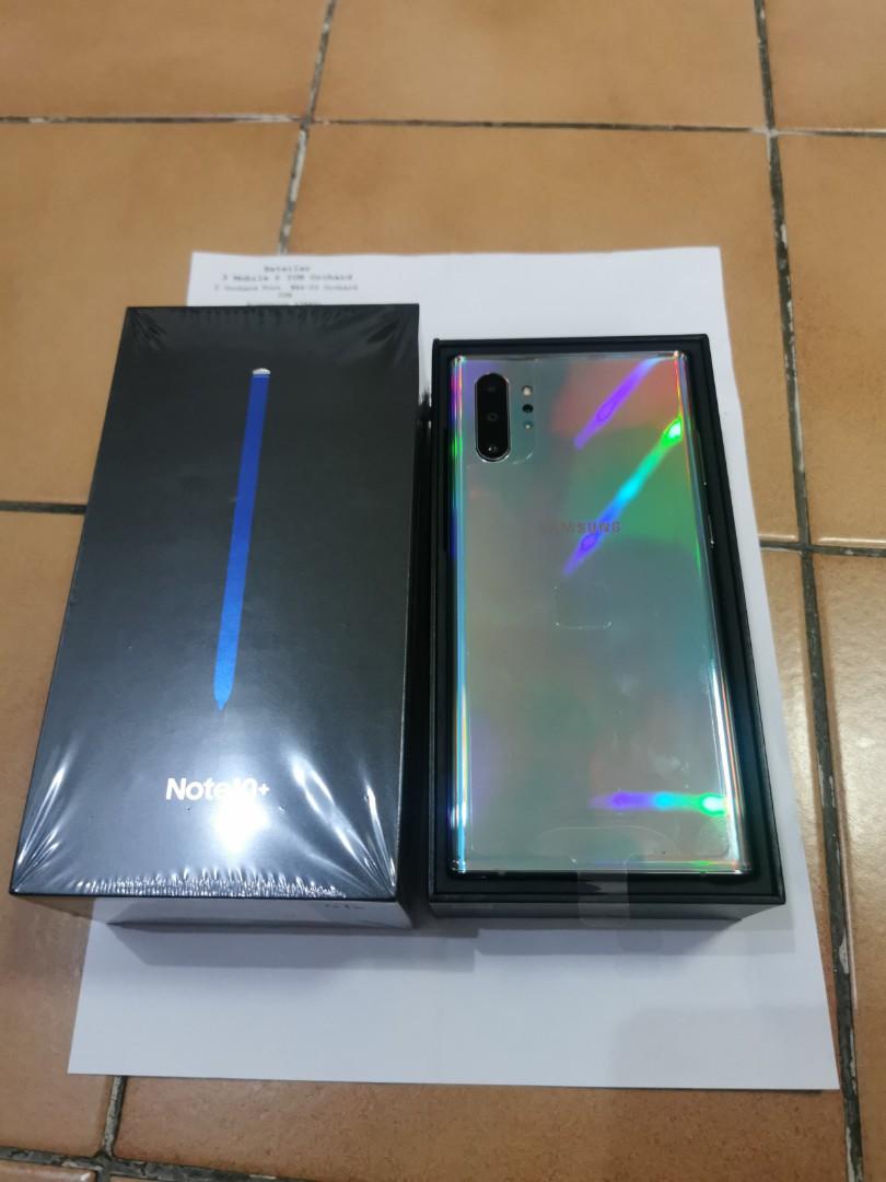 Samsung note 10+ 256gb Aurora Glow, Mobile Phones & Gadgets, Mobile ...