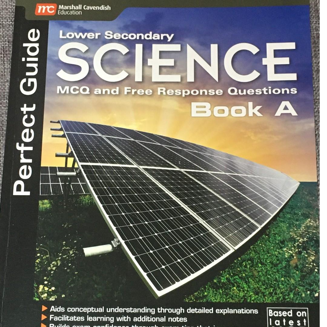 Science Exercise Book MCQ and Free Response Questions Book A and B ...