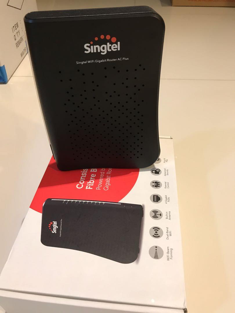 Singtel WiFi router, Electronics, Computer Parts & Accessories on Carousell