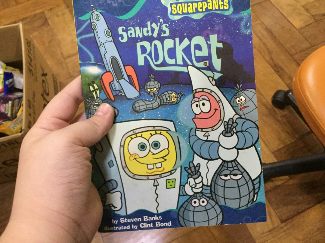 Spongebob Sandys Rocket, Hobbies & Toys, Books & Magazines, Fiction ...