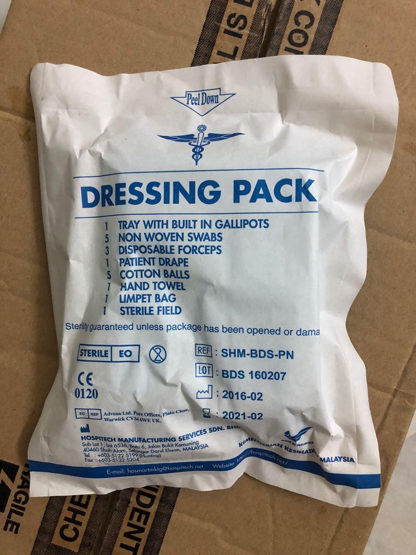 Sterile dressing sets x30, Beauty & Personal Care, Face, Face Care on ...