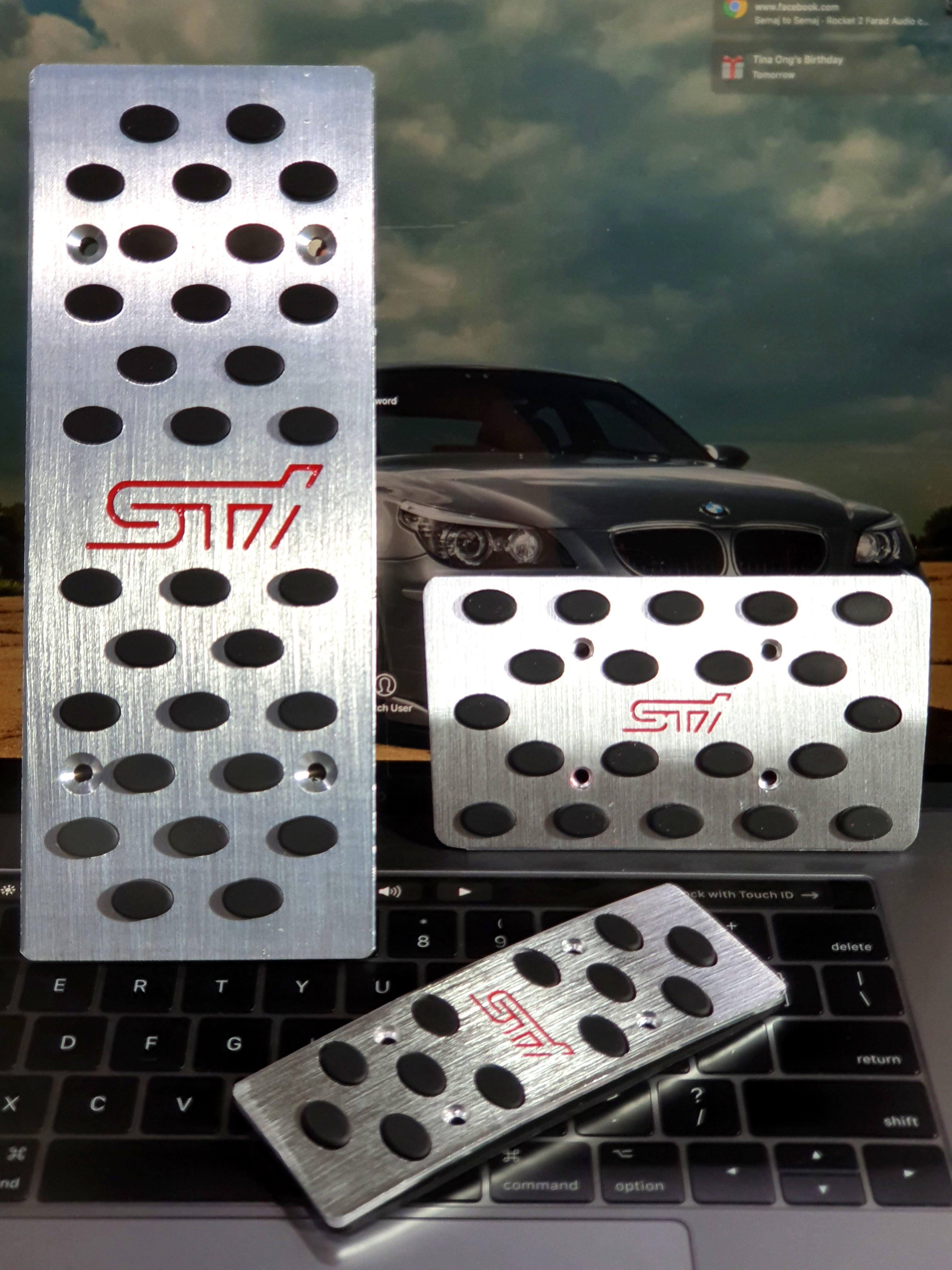 Sti Subaru Pedal Aluminum Alloy Forester Wrx Xv Impreza Outback, Car ...