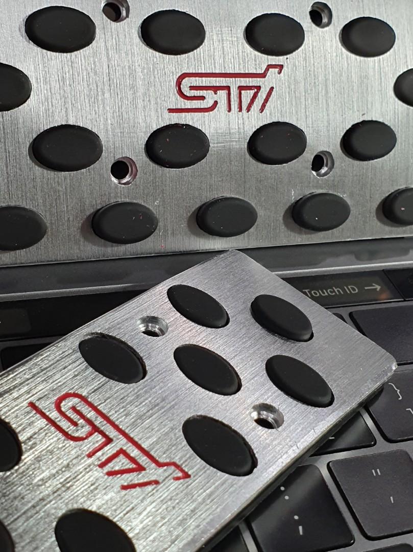 Sti Subaru Pedal Aluminum Alloy Forester Wrx Xv Impreza Outback, Car ...