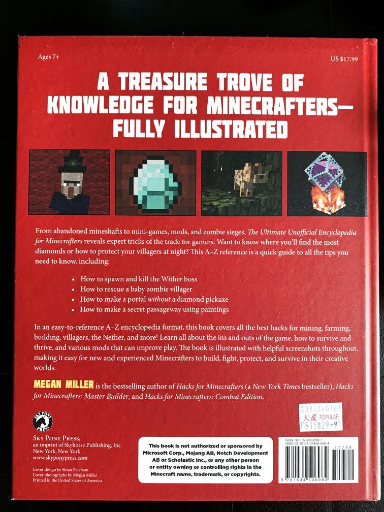 The Ultimate Minecraft Encyclopedia, Hobbies & Toys, Books & Magazines ...