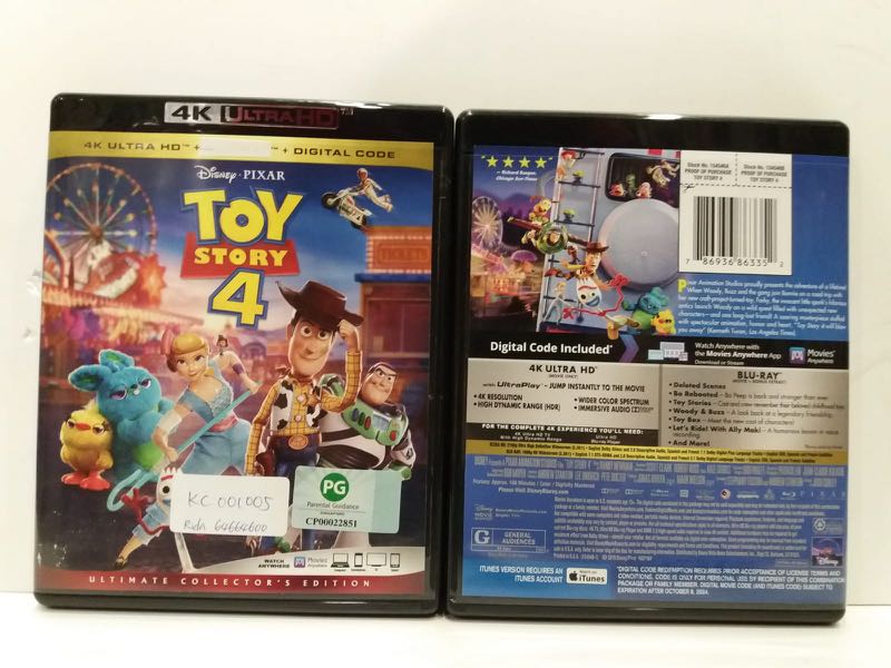 Toy Story 4, Hobbies & Toys, Music & Media, CDs & DVDs on Carousell