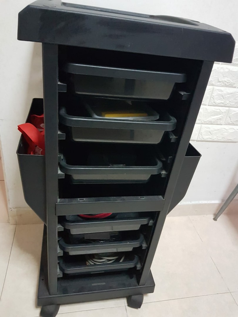 Trolley shelving on wheels, Furniture & Home Living, Furniture, Shelves ...