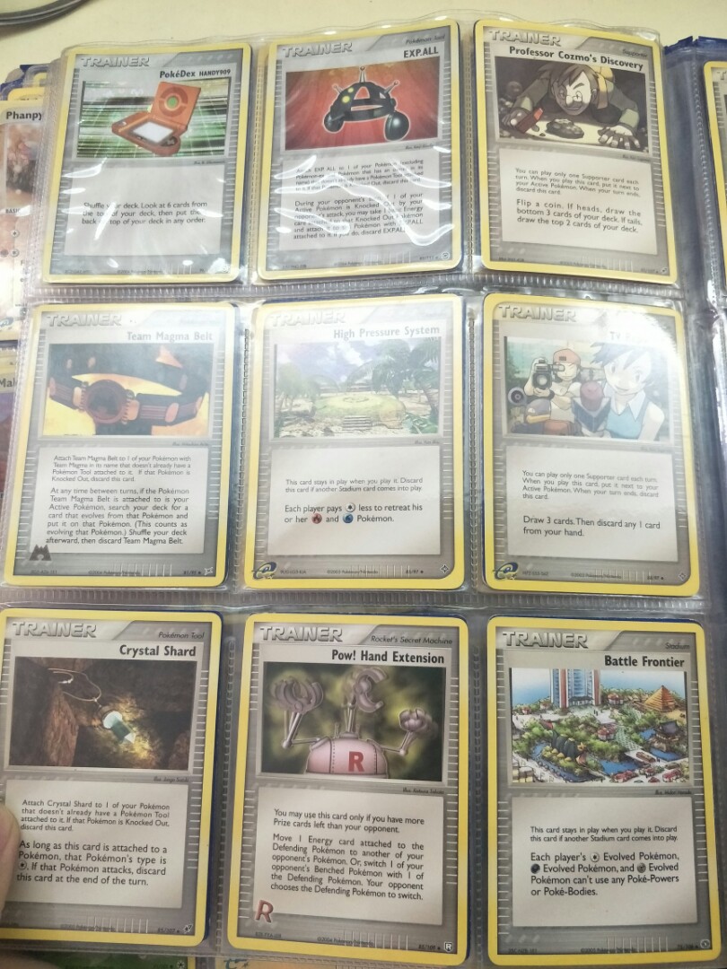 Vintage Rare Pokémon Trainer Cards, Hobbies & Toys, Toys & Games on ...