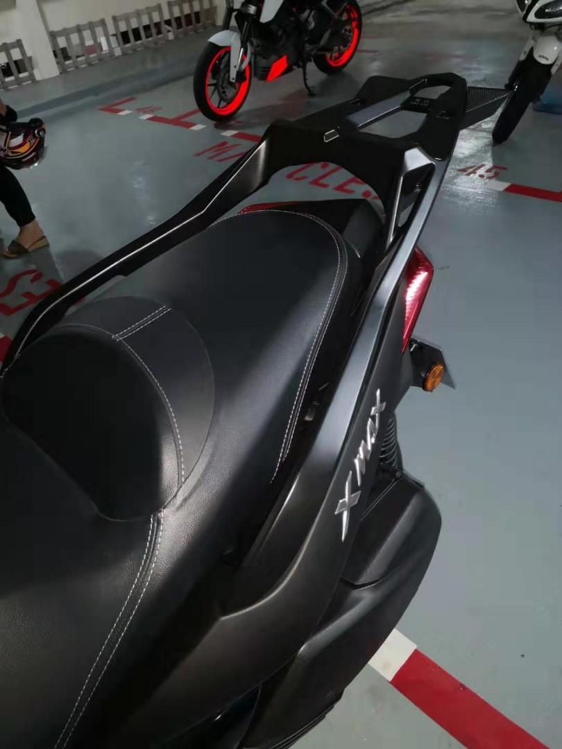 YAMAHA XMAX 250 300 400 REAR RACK, Motorcycles, Motorcycle Accessories ...