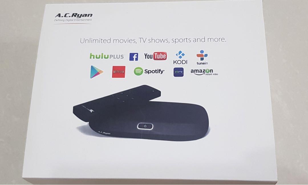 AC Ryan Veolo 4K UHD Media Player, TV & Home Appliances, TV ...