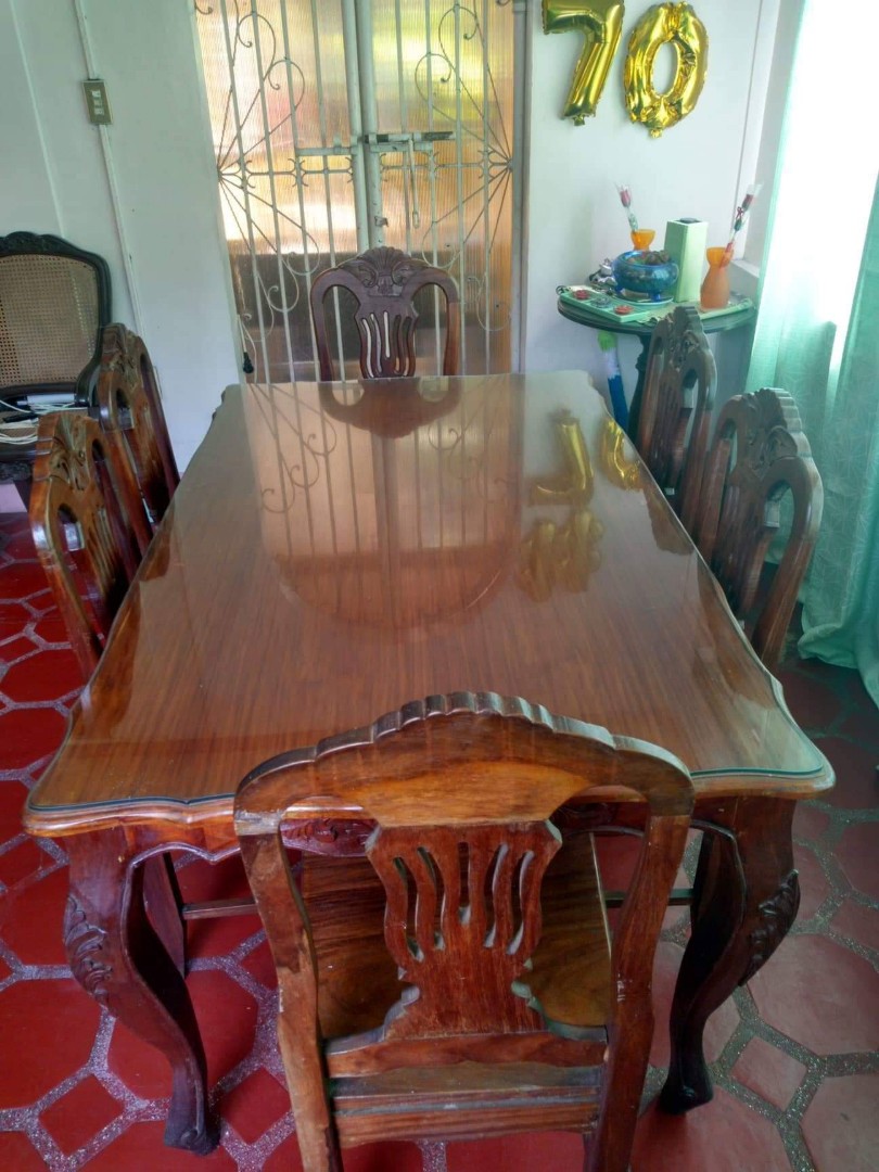 Antique Narra Dining table, Furniture & Home Living, Furniture, Tables ...