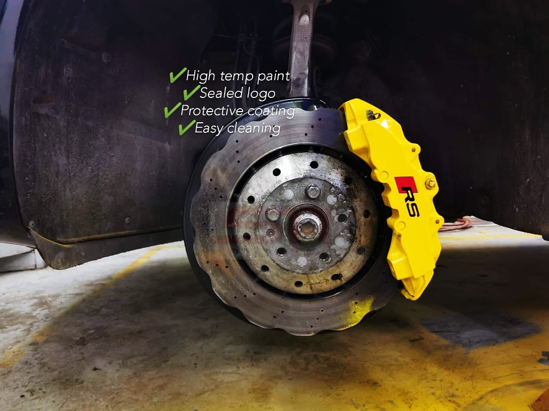 Audi RS Brake Caliper Paint, Auto Accessories on Carousell