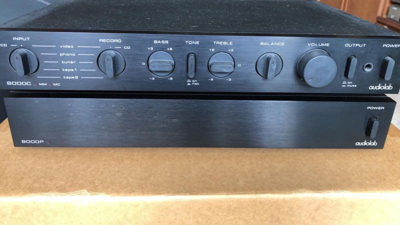 Audiolab 8000C pre-amplifier and 8000P power amplifier, Audio, Other ...