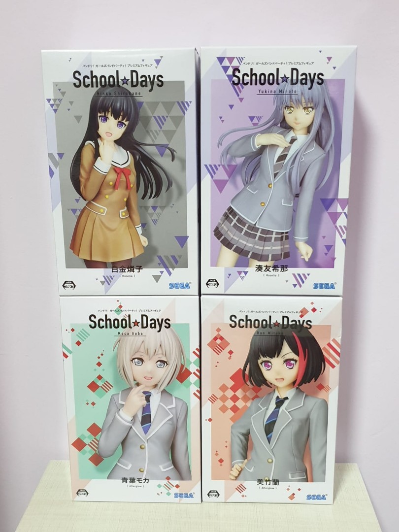 Authentic SEGA BanG Dream! School Days Figure Bundle, Hobbies & Toys ...