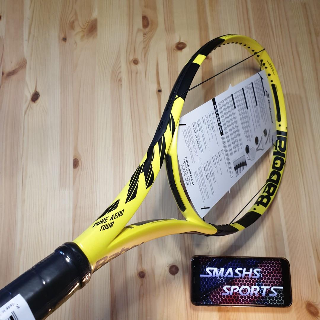 BABOLAT PURE AERO SERIES 2019, Sports Equipment, Sports & Games, Racket ...