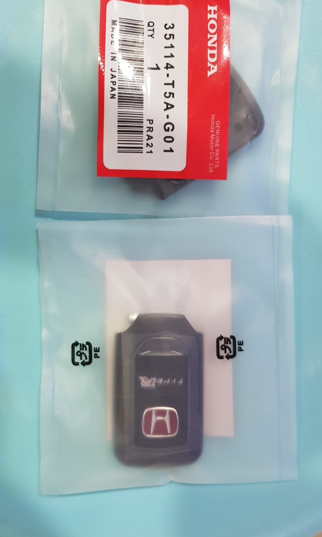 Brand New Honda Key Cover Red Logo Type R, Car Accessories, Accessories ...
