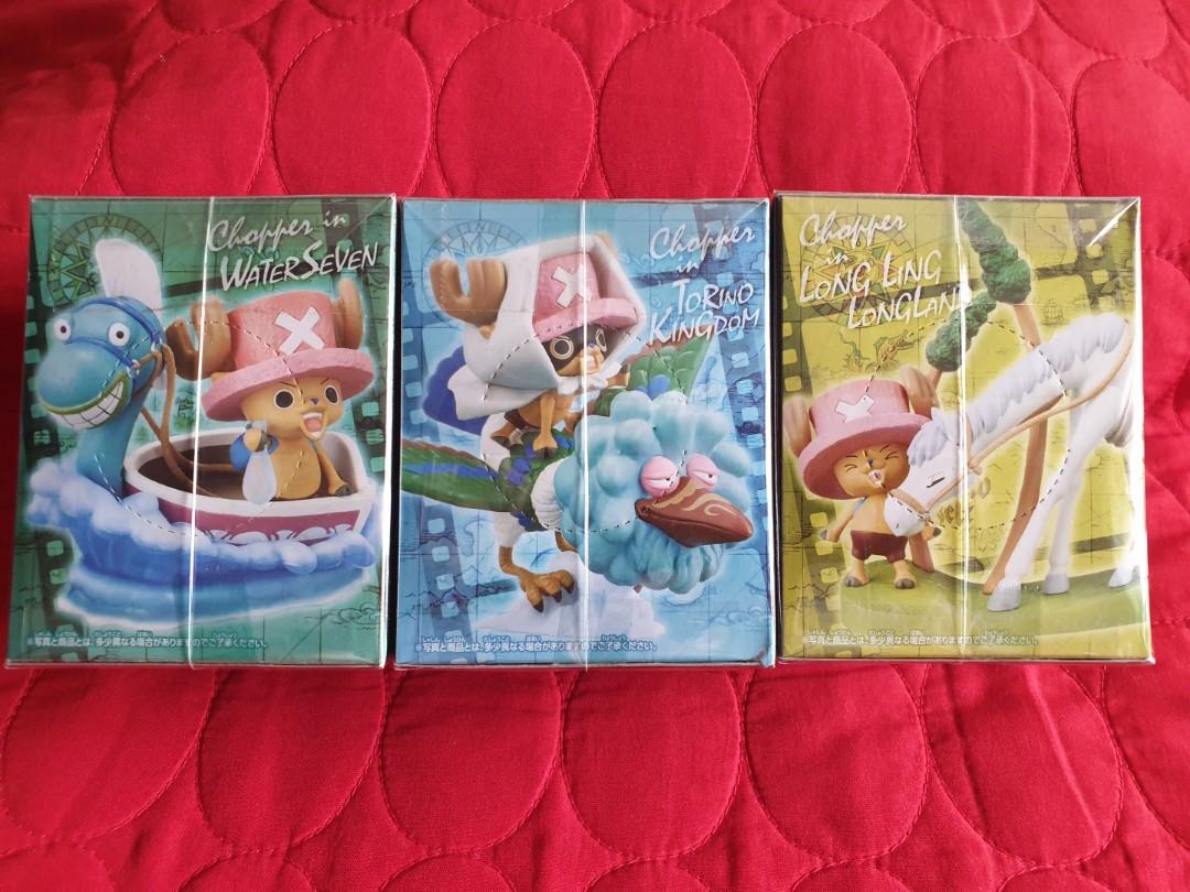 One Piece Chopper Adventure Vol. 2 Complete set of 3 figures, Hobbies ...