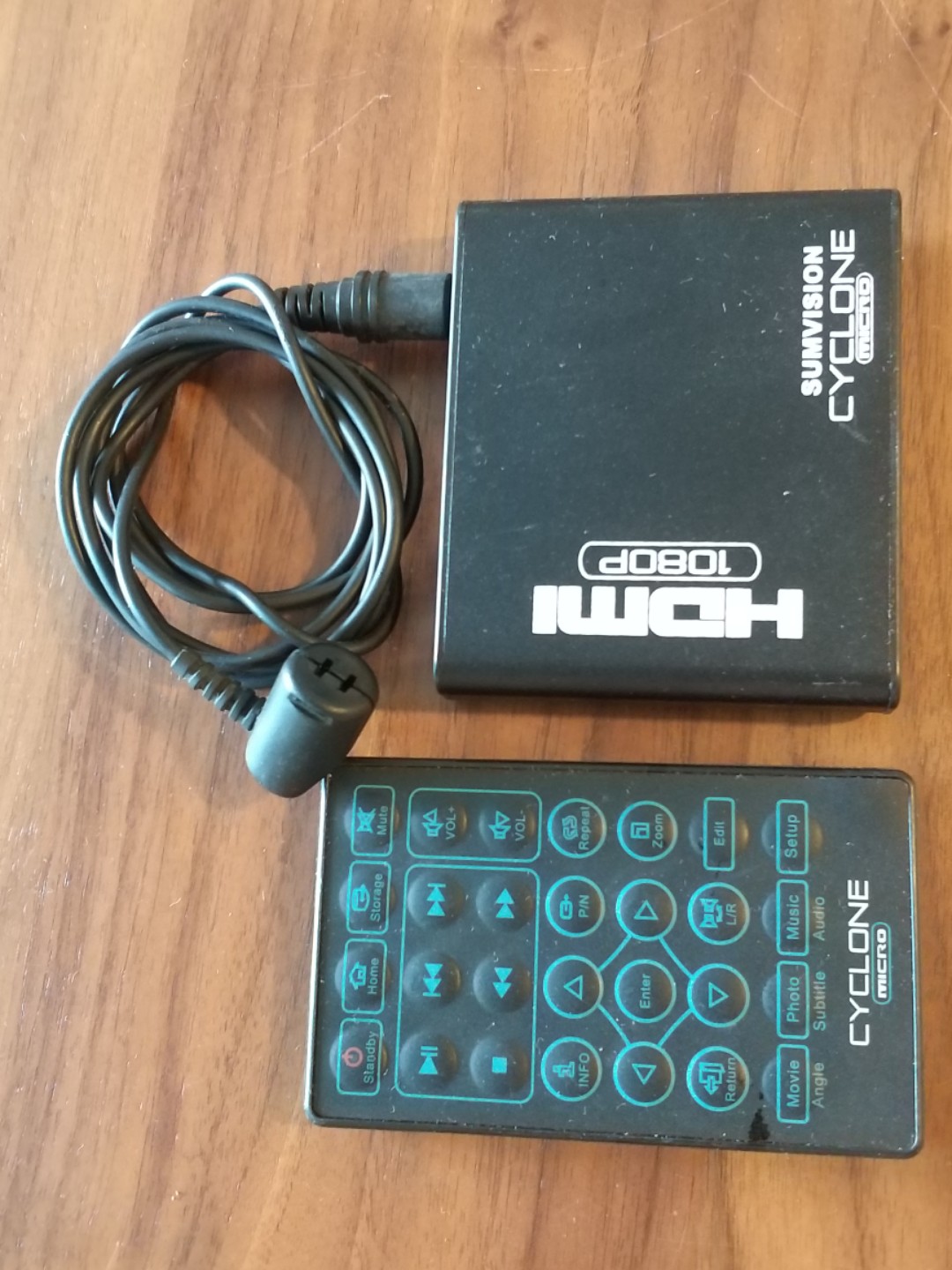 Cyclone media player with remote, Electronics, Others on Carousell