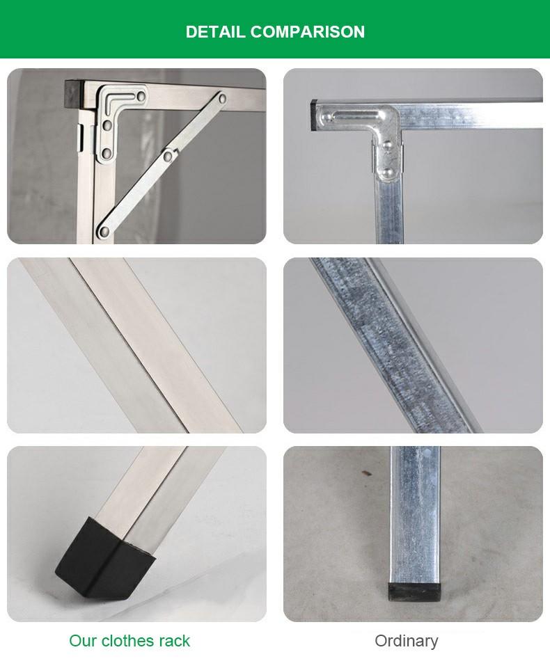 Drying racks, pole clothes, telescopic home terrace, Furniture & Home ...