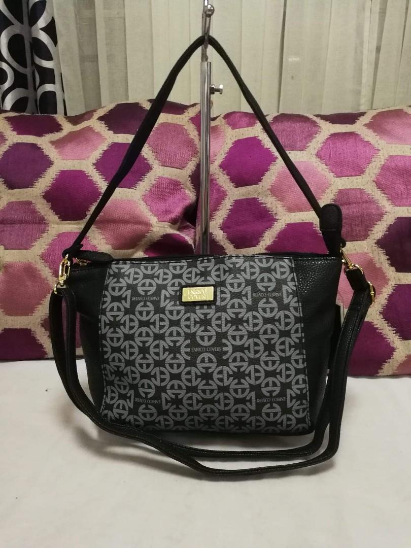 Enrico Coveri 2 way bag, Women's Fashion, Bags & Wallets, Cross-body ...