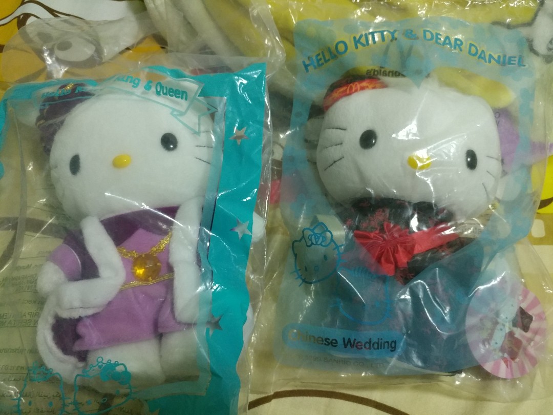 Hello Kitty & Dear Daniel McDonald's 1999 Stuffed Toy, Hobbies & Toys ...