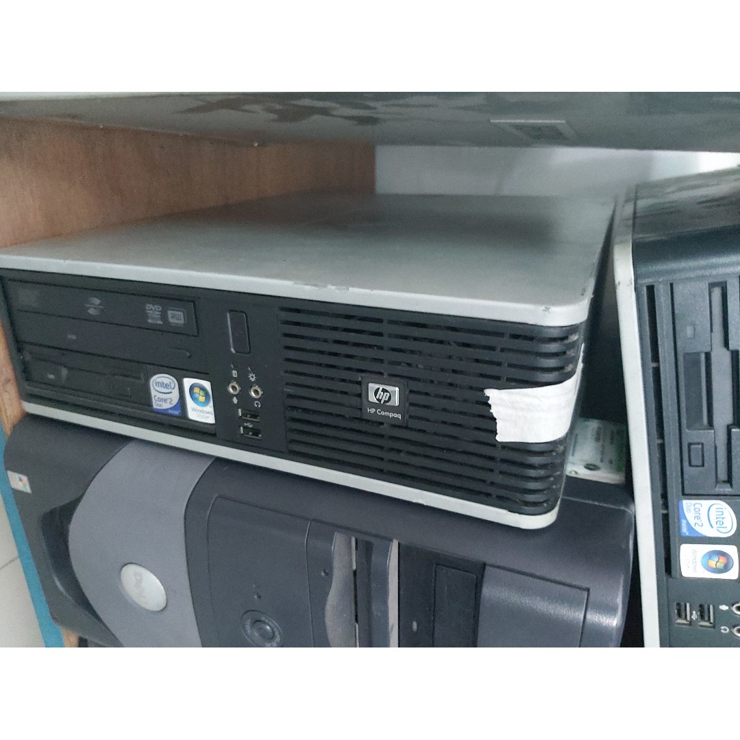 HP COMPAQ WINDOWS VISTA INTEL CORE 2 DUO CPU @ P2500 EACH, Computers ...