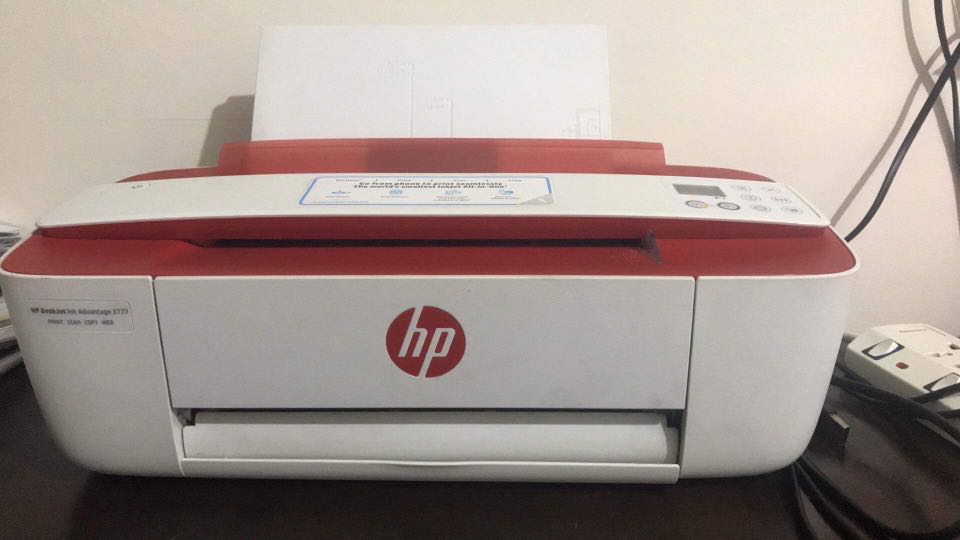 HP Deskjet Ink Advantage 3777, Computers & Tech, Printers, Scanners ...