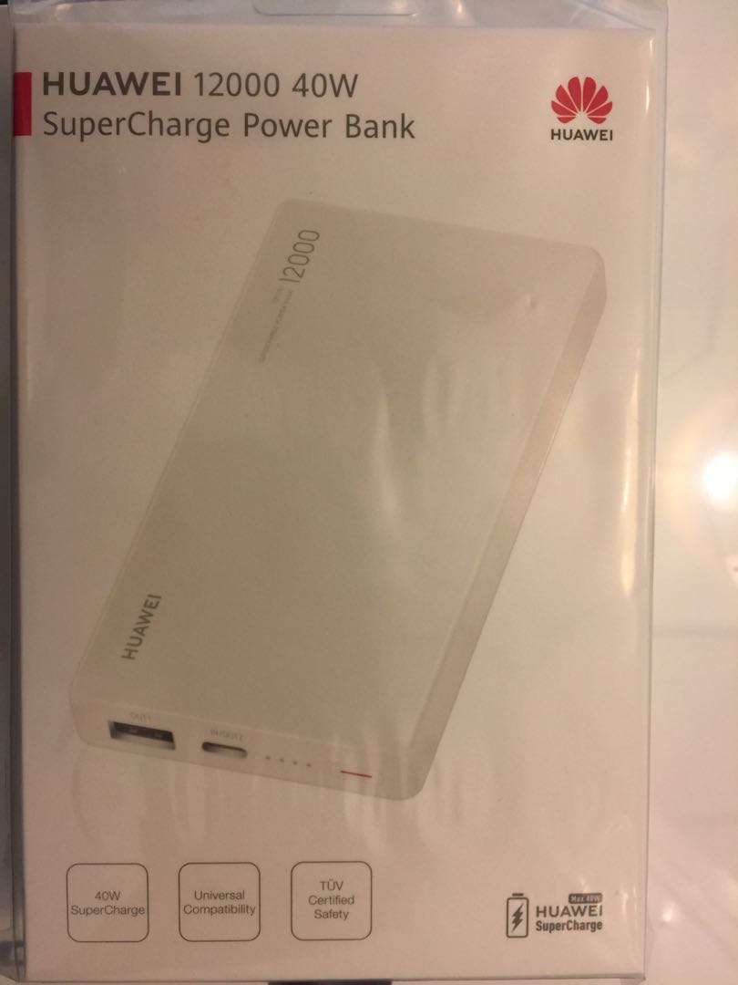 Huawei 12000 40W SuperChange Power Bank, Computers & Tech, Parts ...
