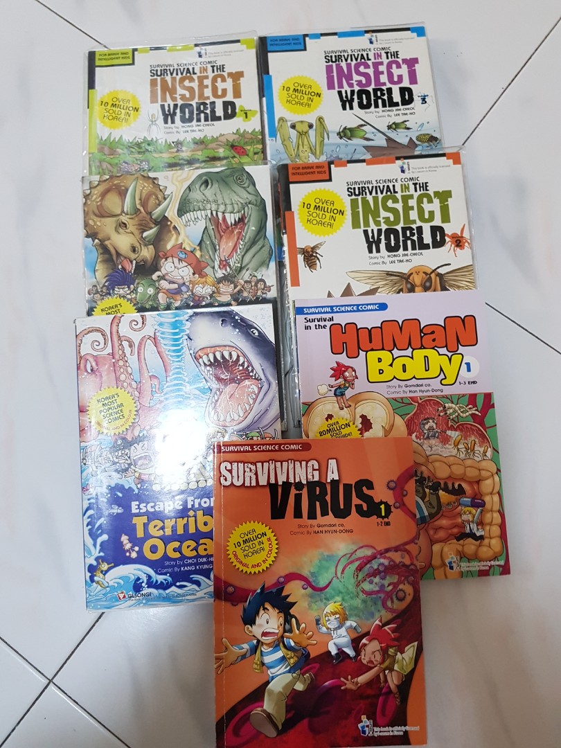 Insects world comics, Books & Stationery, Children's Books on Carousell