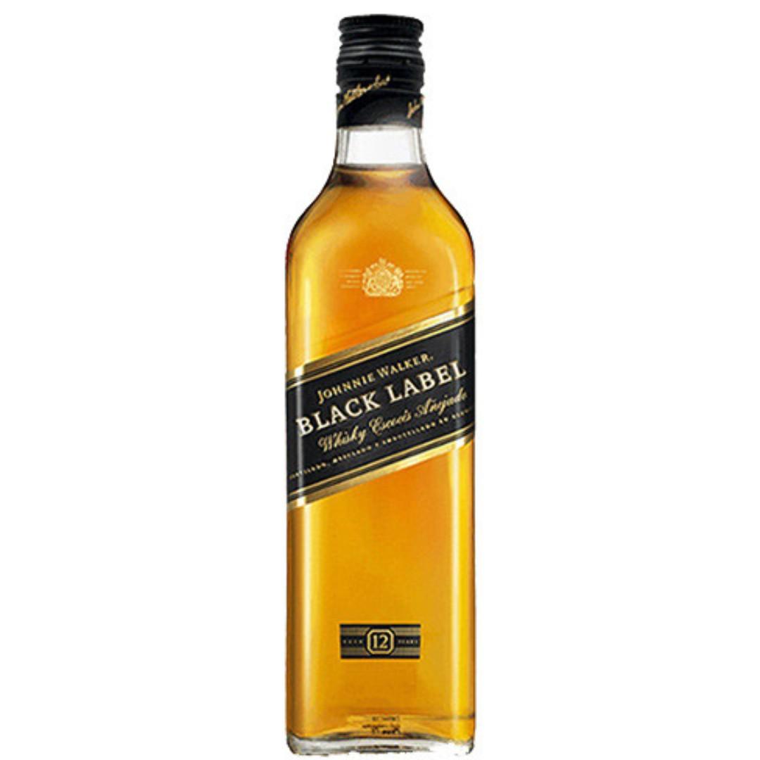Johnnie walker black label 200ml, Food & Drinks, Alcoholic Beverages on ...