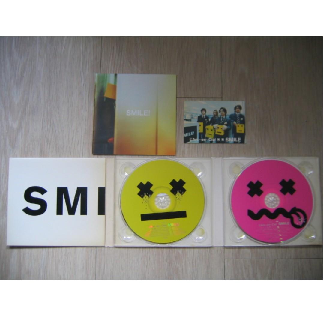 L'Arc~en~Ciel - Smile CD + DVD (港版) (初回限定盤) (附歌詞畫冊本 及 小咭), 興趣及遊戲, 收藏品及 ...