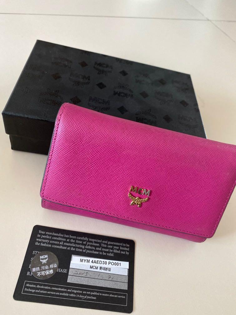MCM wallet, Luxury, Bags & Wallets on Carousell