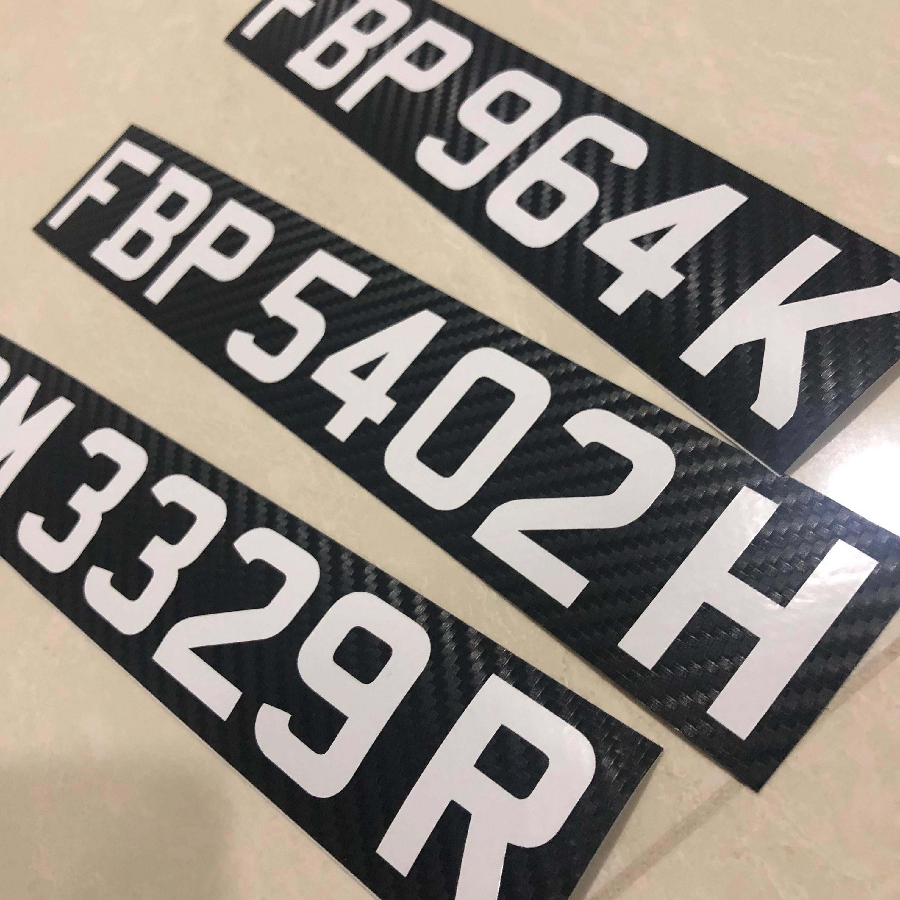 Motorcycle LTA sticker (carbon fiber background), Motorcycles ...