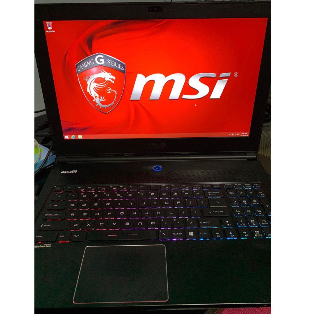 MSI GS60 2PE Ghost Pro Gaming Laptop, Computers & Tech, Parts ...
